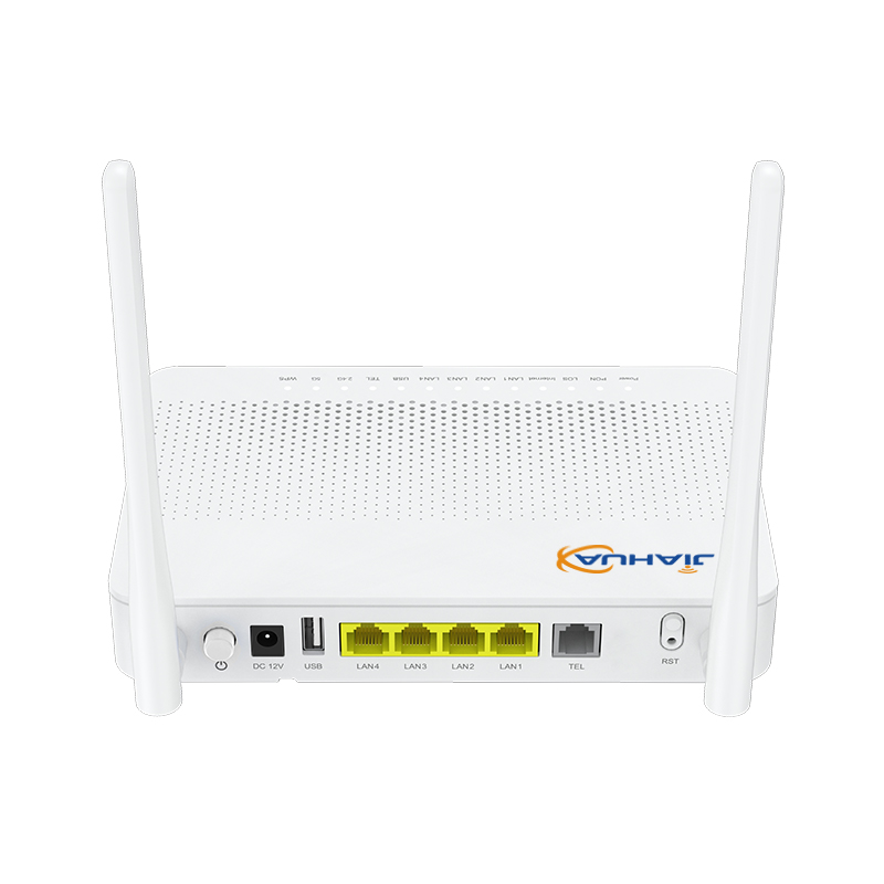 JH412PH 4GE+1POTS+AC1200 WiFi 5 DualBand VoIP GPON XPON Router Fiber ...